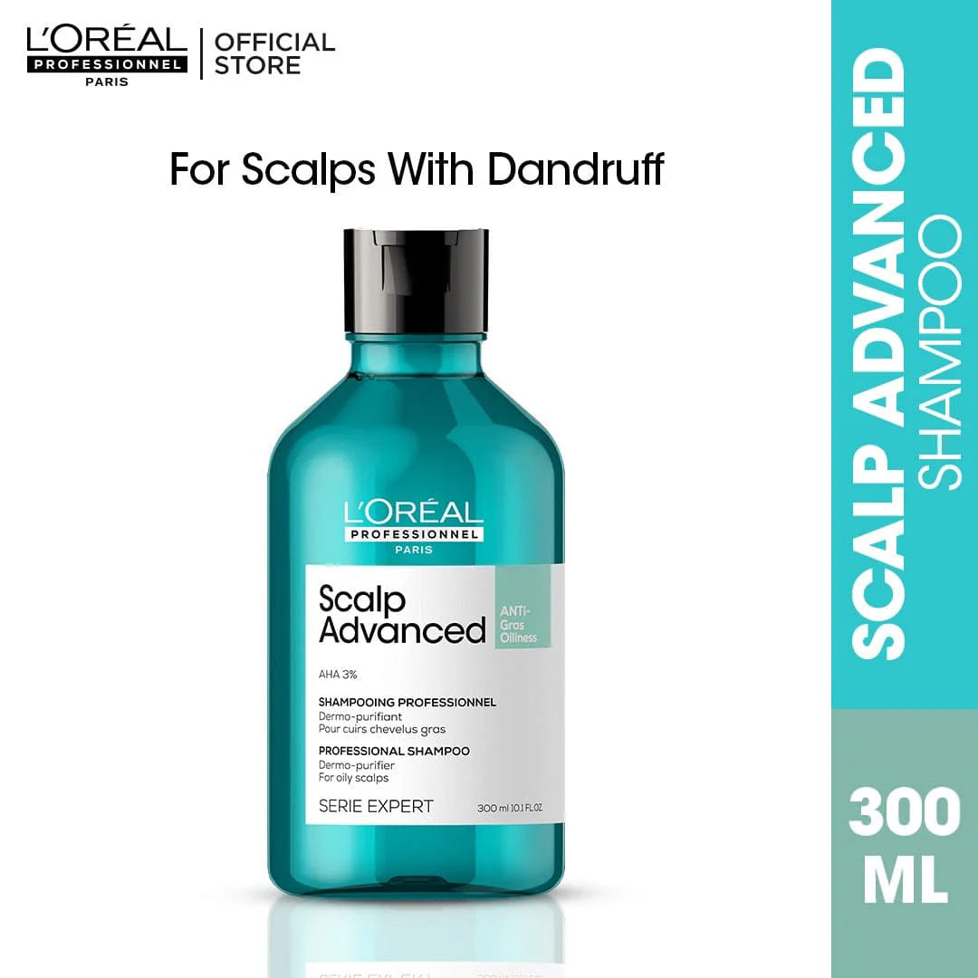 Loreal Professionnel Serie Expert Scalp Advanced Anti-Dandruff Shampoo ...